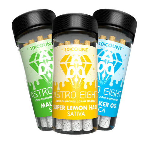 Astro Eight Prerolls Liquid Diamonds 2g 10CT